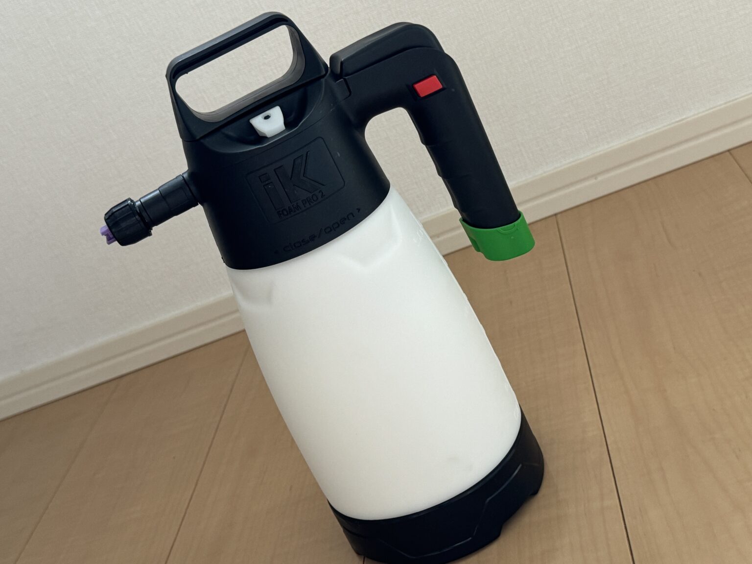 【レビュー】iK フォーム プロ2 ~賃貸住宅でバイクの洗車に泡スプレーが最適~｜旅好きふくちゃん@車とバイクのブログ